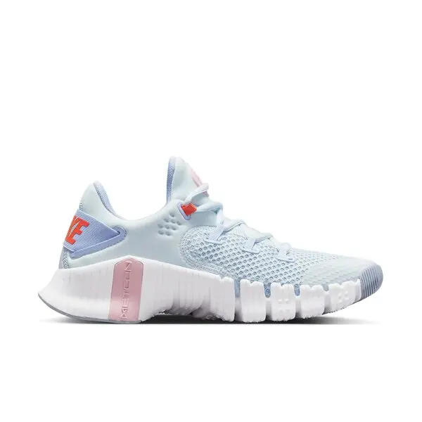 Nike Free Metcon 4 Training Shoes - Light Blue/white/red