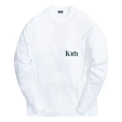 Kith Long-sleeve Quinn Tee - White