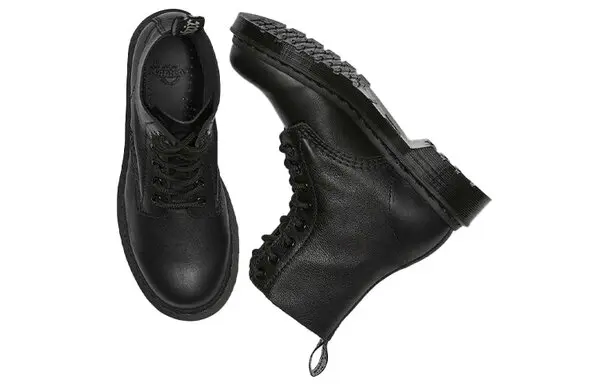 Dr. Martens 1460 Pascal High Top Lace-up Boots - Black