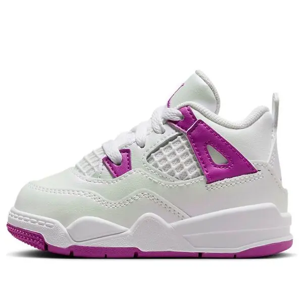 JORDAN 4 Retro Td "hyper Violet - White/hyper Violet