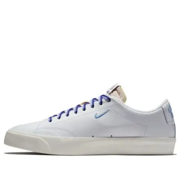 Nike Quartersnacks X Sb Blazer Low Xt - White/blue