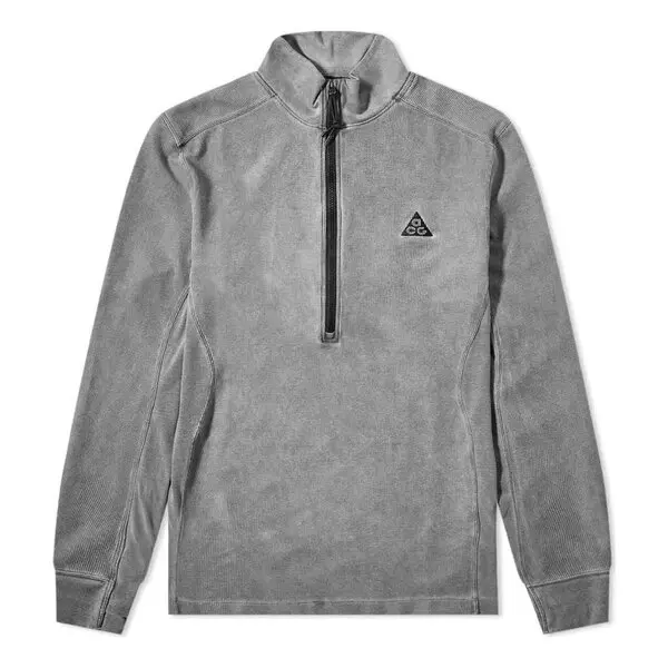 Nike Dri-fit Adv Long Sleeve 'steeple Rock - Rock Grey/black