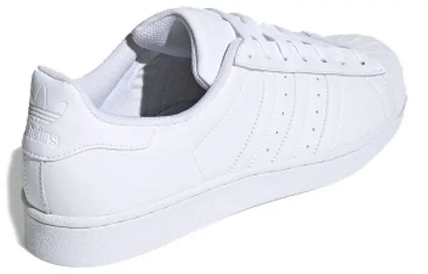 Adidas Superstar Low Top Lace Up Sneakers - Ftwwht/ftwwht/ftwwht