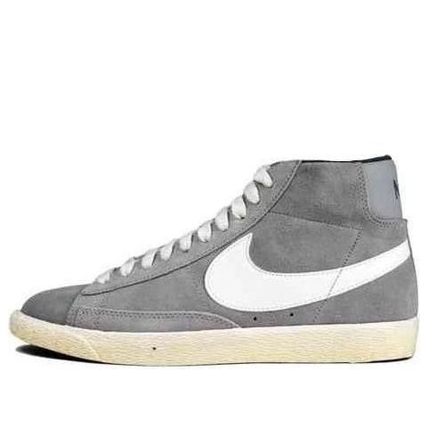 Nike Blazer High Top Sneakers - Grey/white
