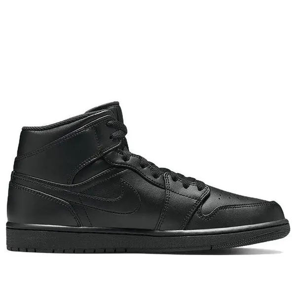 JORDAN 1 Mid "triple " Sneakers - Black
