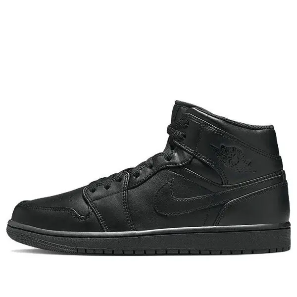 JORDAN 1 Mid "triple " Sneakers - Black