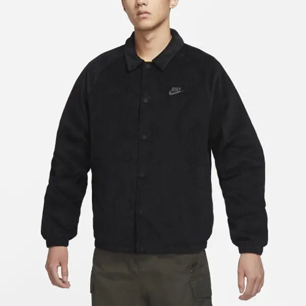 Nike Stack Logo Casual Corduroy Jacket - Default Color
