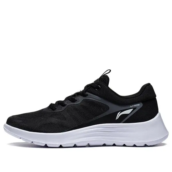 LI-NING Light Feather Sneakers - Black/white