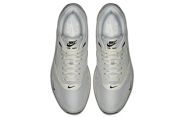 Nike Max 1 "pure Platinum" Athletic Sneakers - Black/white/grey