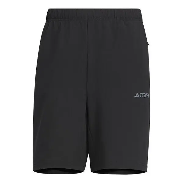 Adidas Aeroready Logo Shorts - Black