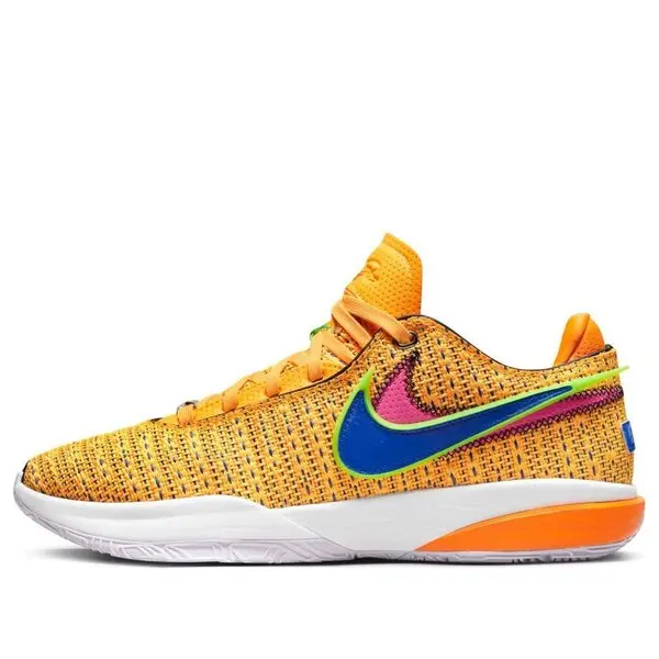 Nike Lebron 20 "james Gang" Athletic Sneakers - Yellow/blue