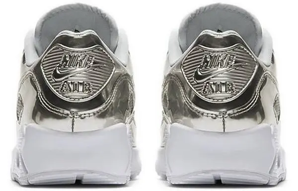 Nike Max 90 "metallic Pack Chrome" Sneakers - Silver