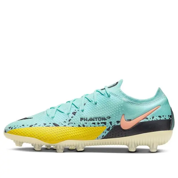 Nike Phantom Gt2 Elite Ag Pro Football Boots - Blue/yellow