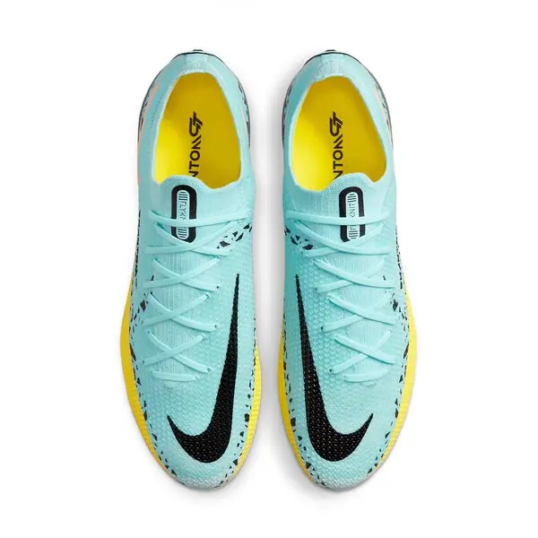 Nike Phantom Gt2 Elite Ag Pro Football Boots - Blue/yellow