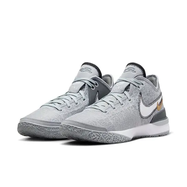 Nike Zoom Lebron Nxxt Gen Athletic Sneakers - Wolf Grey/white/iron Grey