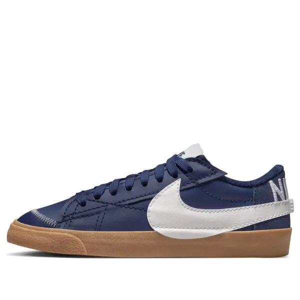 Nike Blazer Low '77 Jumbo Sneakers - Blue/white