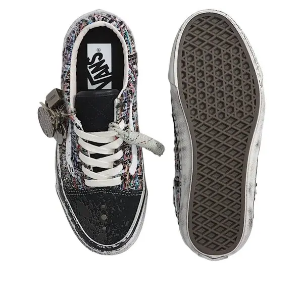 VANS Premium Old Skool "black Grey" Sneakers - Black/grey