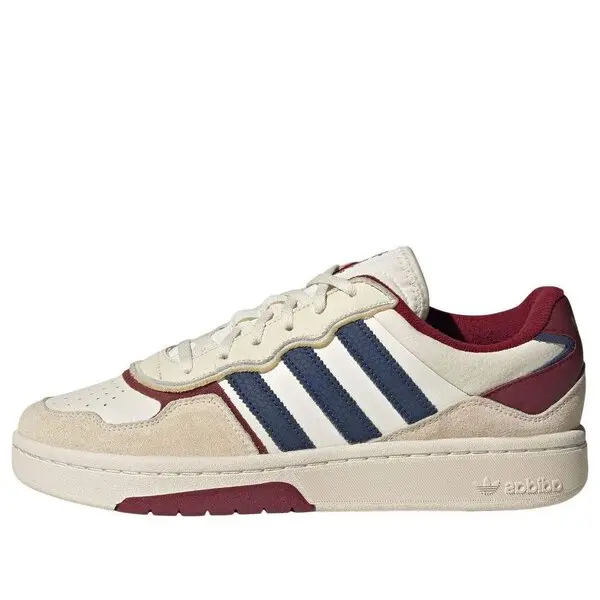 Adidas Courtic Low Top Sneakers - Beige/navy/red