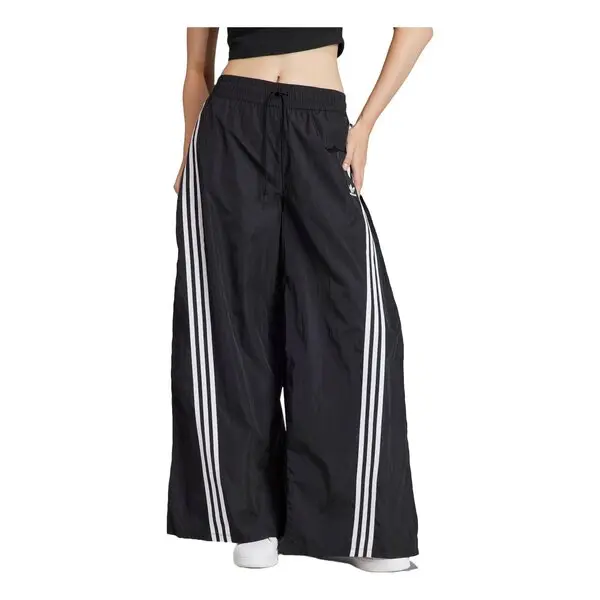 Adidas Adilenium Mega Flared Track Pants - Black