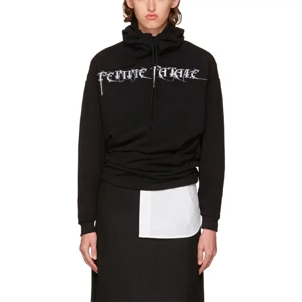 Balenciaga Femme Fatale Oversized Hoodie