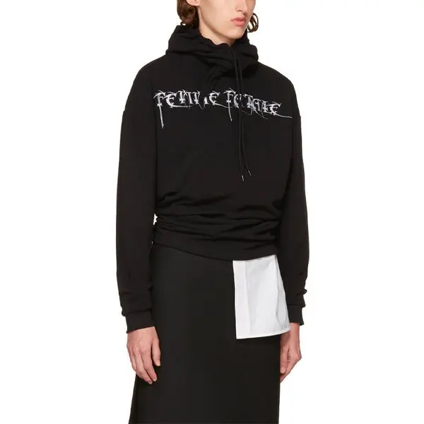 Balenciaga Femme Fatale Oversized Hoodie