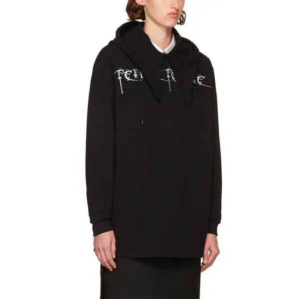 Balenciaga Femme Fatale Oversized Hoodie