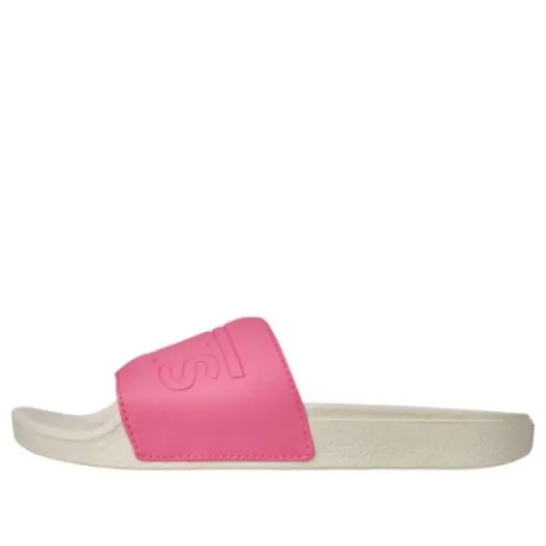 VANS Slide-on Slippers - White/pink