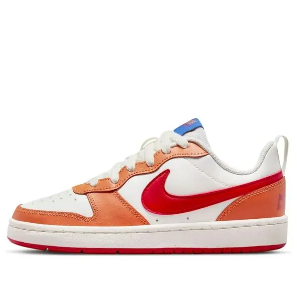 Nike Court Borough Low 2 Sneakers - White/orange