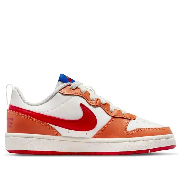 Nike Court Borough Low 2 Sneakers - White/orange