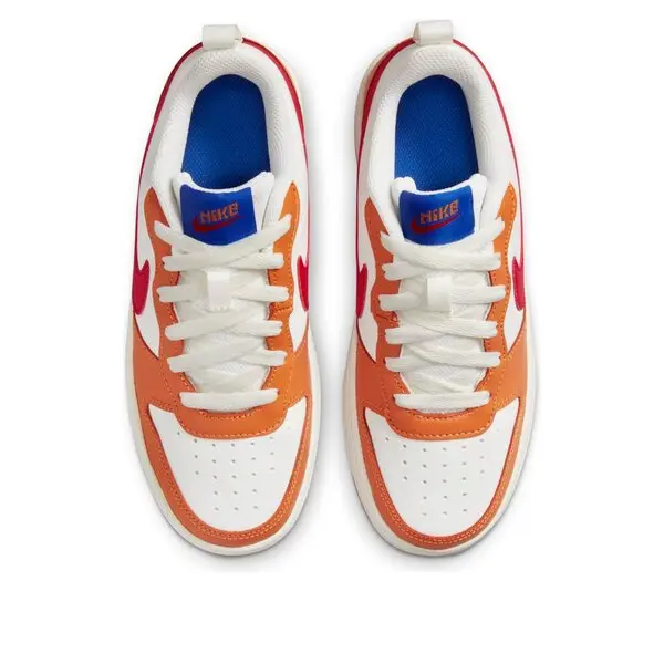 Nike Court Borough Low 2 Sneakers - White/orange