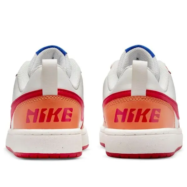 Nike Court Borough Low 2 Sneakers - White/orange