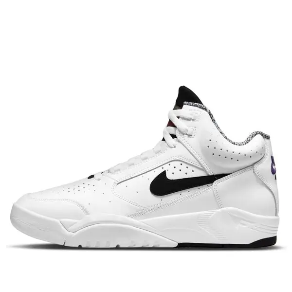 Nike Flight Lite Mid Sneakers - Black/white