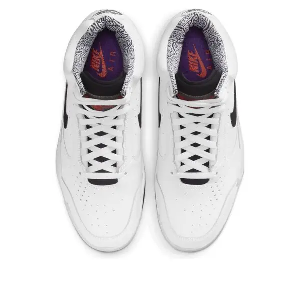 Nike Flight Lite Mid Sneakers - Black/white