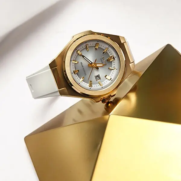 Casio Baby-g Solar Powered Watch - Gold