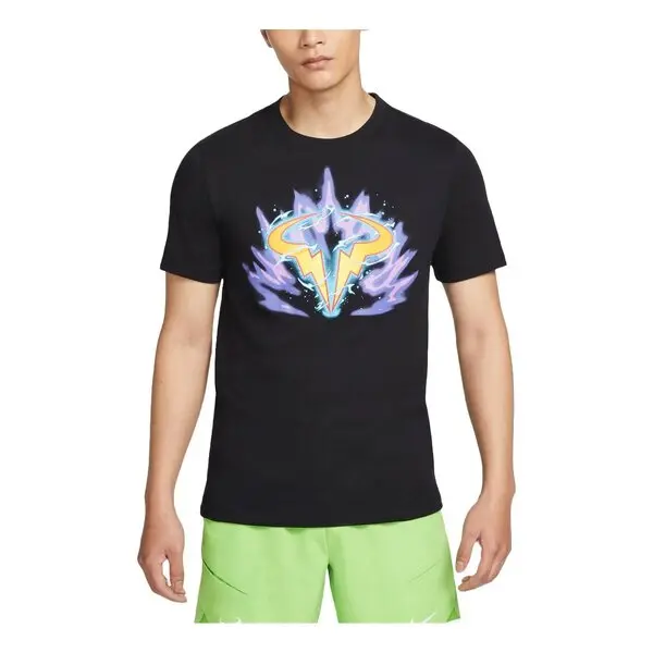 Nike Nikecourt Dri-fit Rafa Tennis T-shirt Asia Sizing - Black