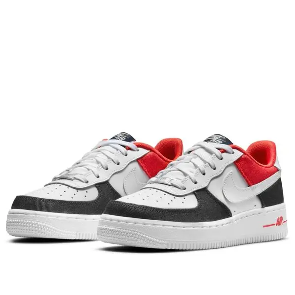 Nike Force 1 Lv8 'usa' Sneakers - White/black/red