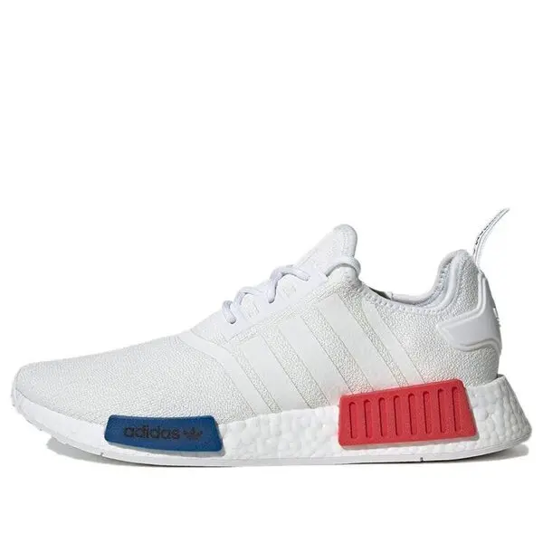 Adidas Nmd_r1 "white Og" Sneakers - White/red/blue