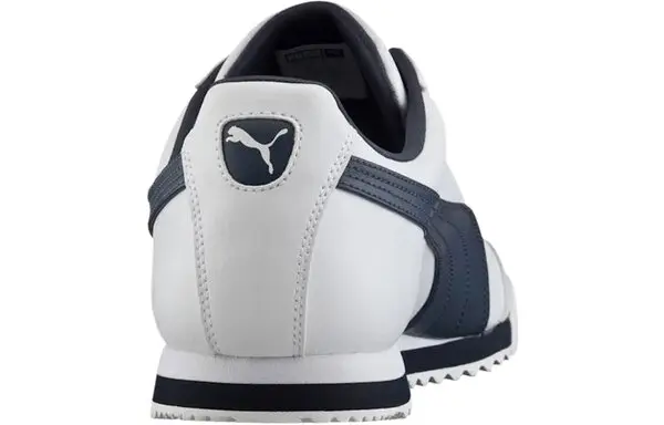 PUMA Roma Basic Low Top Sneakers - White/blue