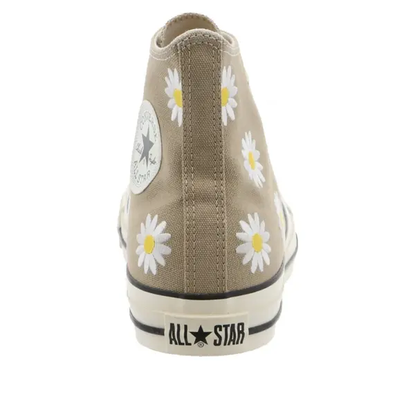 CONVERSE Chuck Taylor All Star High Top Floral Sneakers - Beige/white