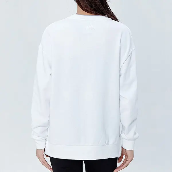 Adidas Logo Printing Sports Round-neck Sweatshirt