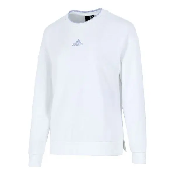 Adidas Logo Printing Sports Round-neck Sweatshirt - Default Color