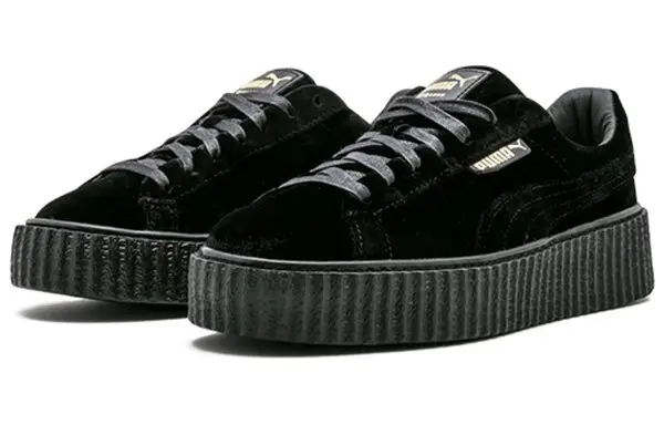 PUMA Fenty Velvet Creeper Platform Sneakers
