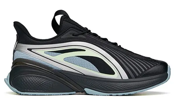 ANTA C37 2 Athletic Sneakers - Black/silver/blue