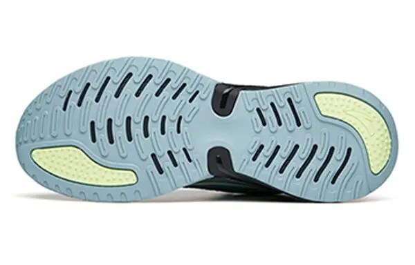 ANTA C37 2 Athletic Sneakers - Black/silver/blue