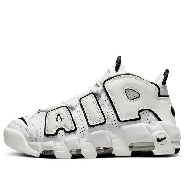 Nike More Uptempo Sneakers - White/black