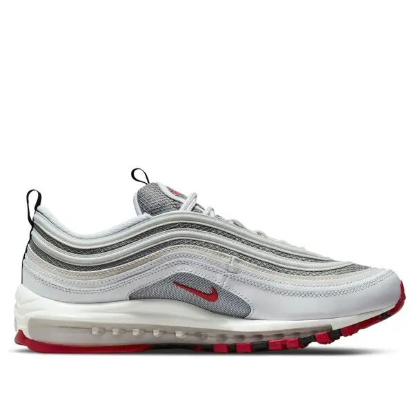 Nike Max 97 "white Bullet" Sneakers - White/red