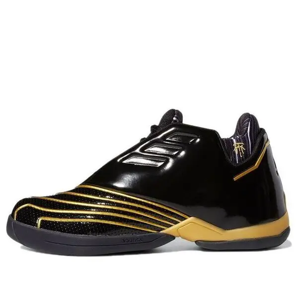 Adidas T-mac 2 Restomod "black Gold Metallic" Sneakers