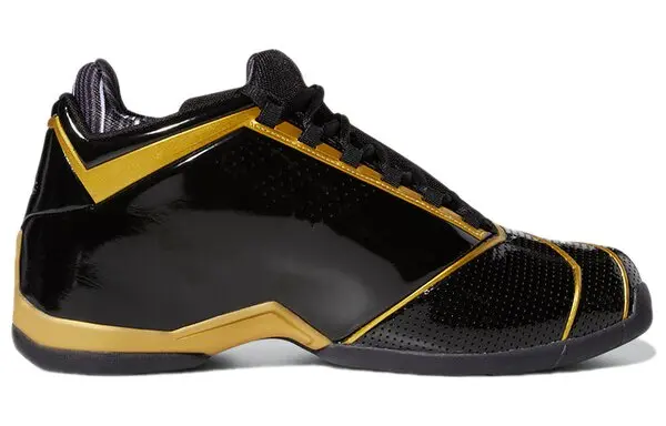 Adidas T-mac 2 Restomod "black Gold Metallic" Sneakers