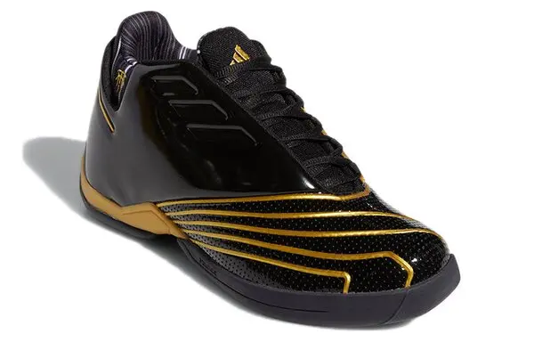 Adidas T-mac 2 Restomod "black Gold Metallic" Sneakers