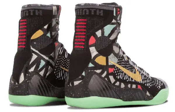 Nike Kobe Elite "gumbo League Maestro" High-top Sneakers - Multi-color/green Glow-black